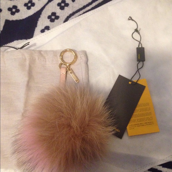Fendi | Accessories | Fendi Fox Fur Ball Authentic | Poshmark