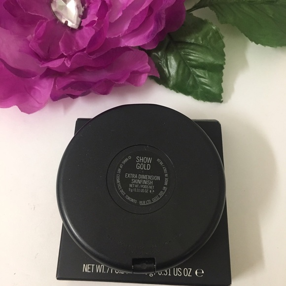 MAC Cosmetics | Makeup | Mac Extra Dimension Skinfinish Show Gold Bnib ...