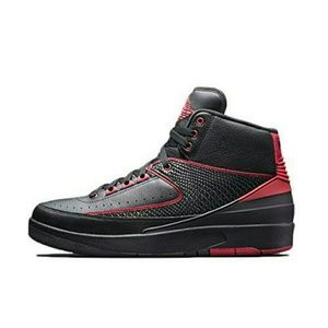 Jordan | Shoes | Air Jordan Retro 2 Ii Blackvarsity Red Sneakers | Poshmark