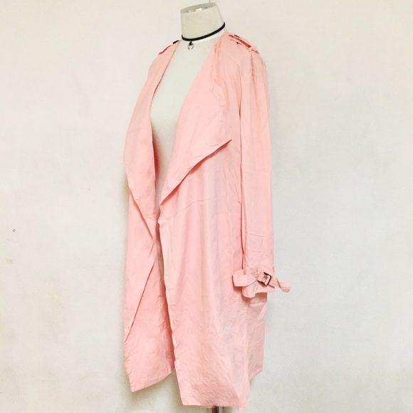 Jackets & Coats | Last Pink Duster Long Coat Jacket | Poshmark