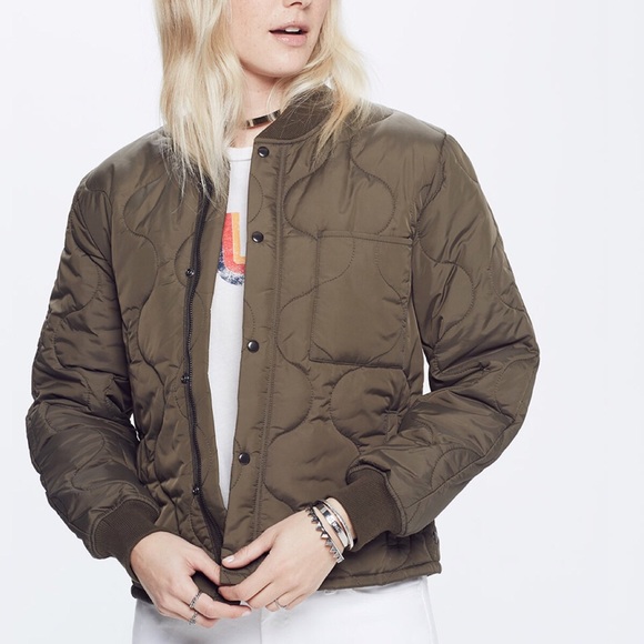 MOTHER | Jackets & Coats | New Mother Quilted Bomber Jacket | Poshmark