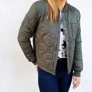 MOTHER | Jackets & Coats | New Mother Quilted Bomber Jacket | Poshmark