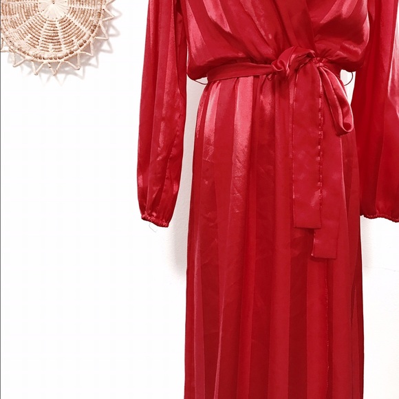 Vintage | Dresses | Vintage Red Dress From The 7s | Poshmark
