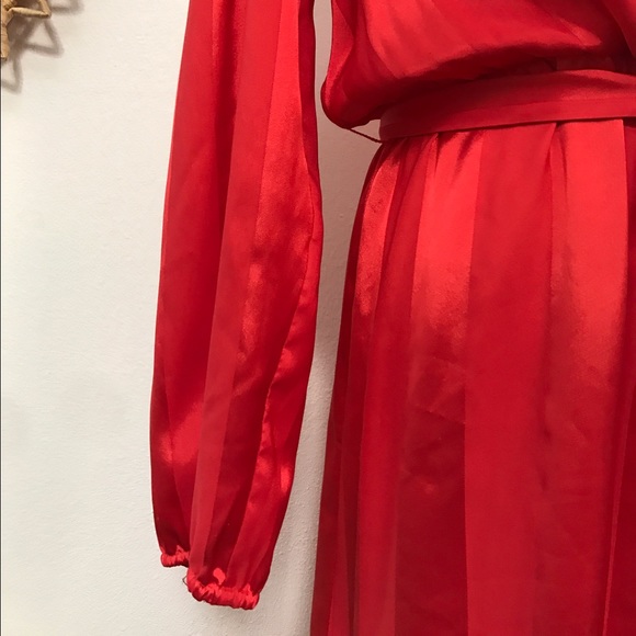 Vintage | Dresses | Vintage Red Dress From The 7s | Poshmark