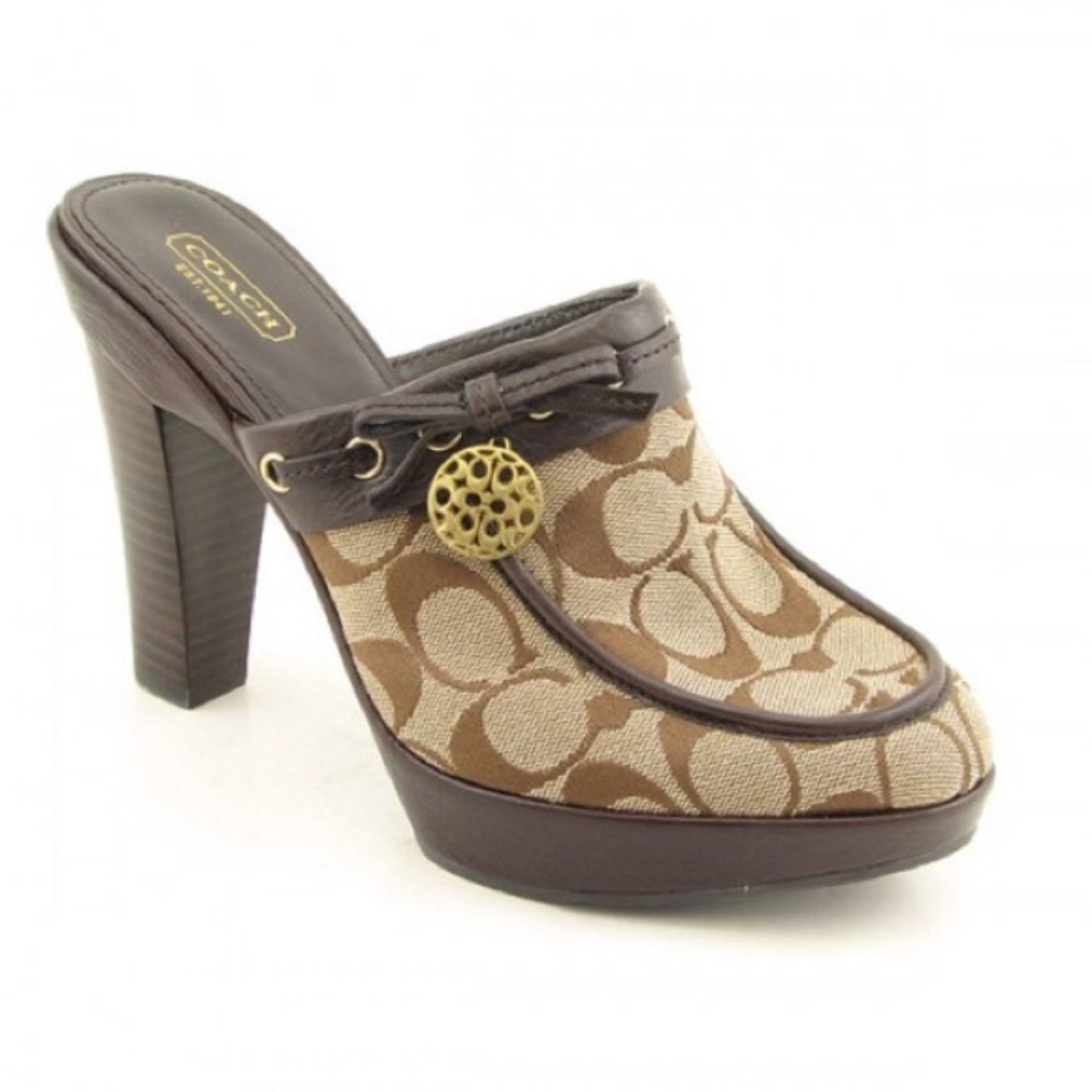 Coach Clogs-Worn Only Once - Gem