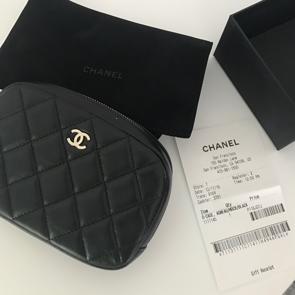 CHANEL | Bags | Chanel Pouch | Poshmark