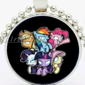 My Little Pony | Jewelry | Finalmlp New Necklace Cabochon Free Gift ...
