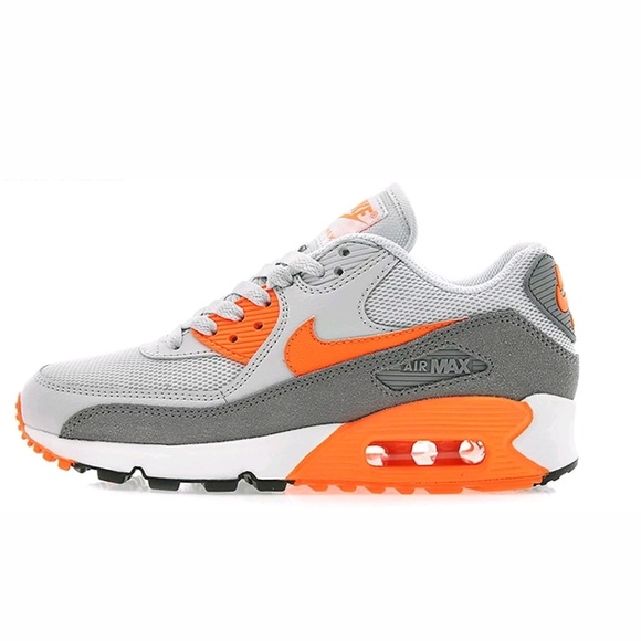 Nike | Shoes | Nib Nike Air Max 9 Essentials In Grey And Orange | Poshmark