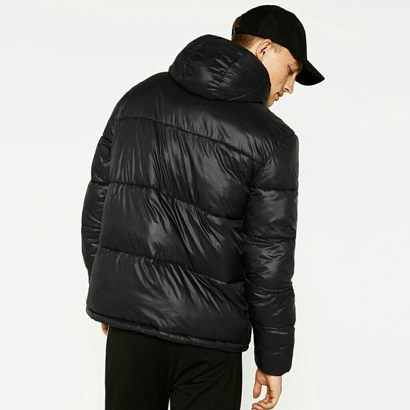 Zara | Jackets & Coats | Zara Men Hood Pouch Pocket Jacket Size M L ...