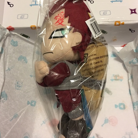 Hot Topic | Other | New Naruto Garra Plush | Poshmark