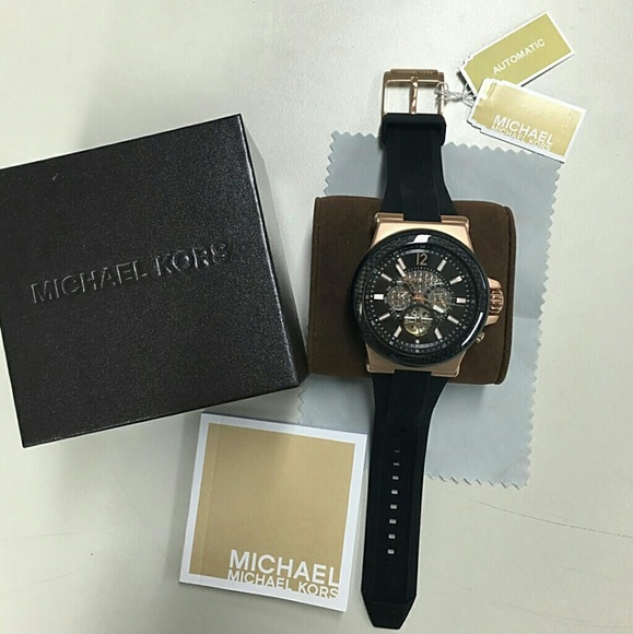 Michael Kors | Accessories | Nwt Michael Kors Automatic Chronograph ...
