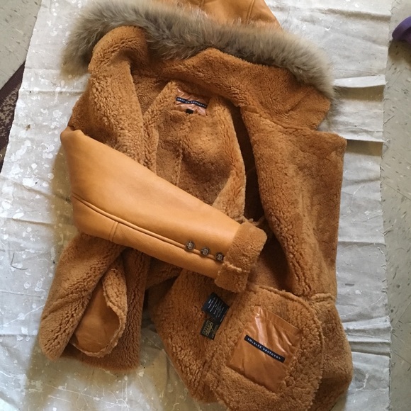 Shabazz Brothers | Jackets & Coats | Shabazz Brothers Hooded Shearling ...