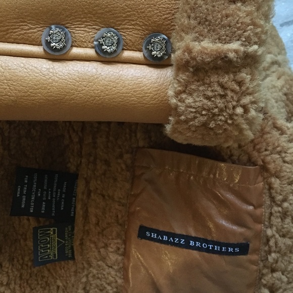 Shabazz Brothers | Jackets & Coats | Shabazz Brothers Hooded Shearling ...
