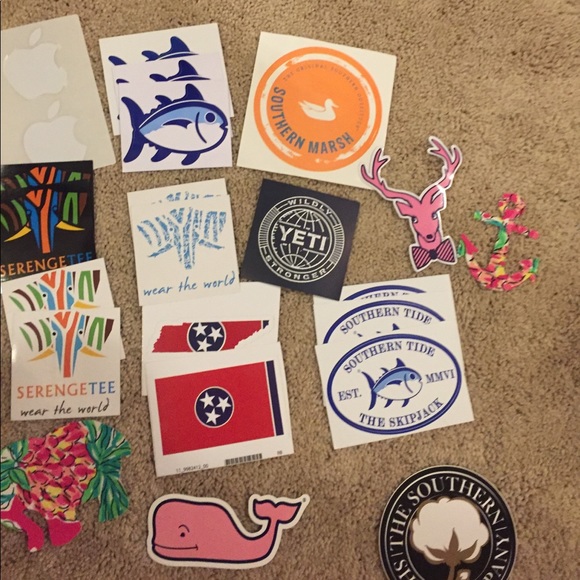 Vineyard Vines | Accessories | Huge Sticker Lot Vineyard Vines Southern ...