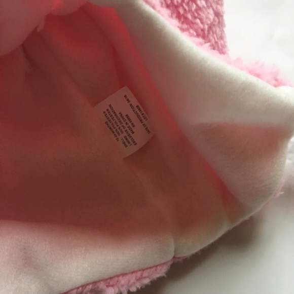 Accessories | Pink Fuzzy Cat Baby Girls Winter Hat Set New | Poshmark