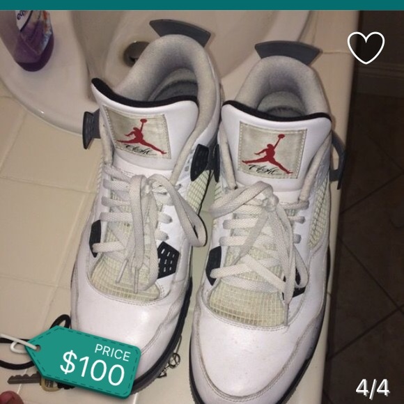 Jordan | Shoes | Cement 4s | Poshmark