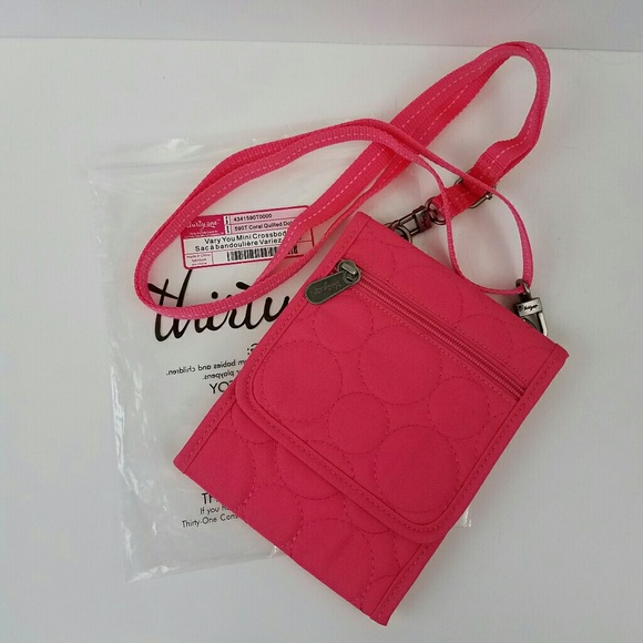 thirty-one | Bags | Thirtyone Vary You Mini Crossbody Bag Coral | Poshmark