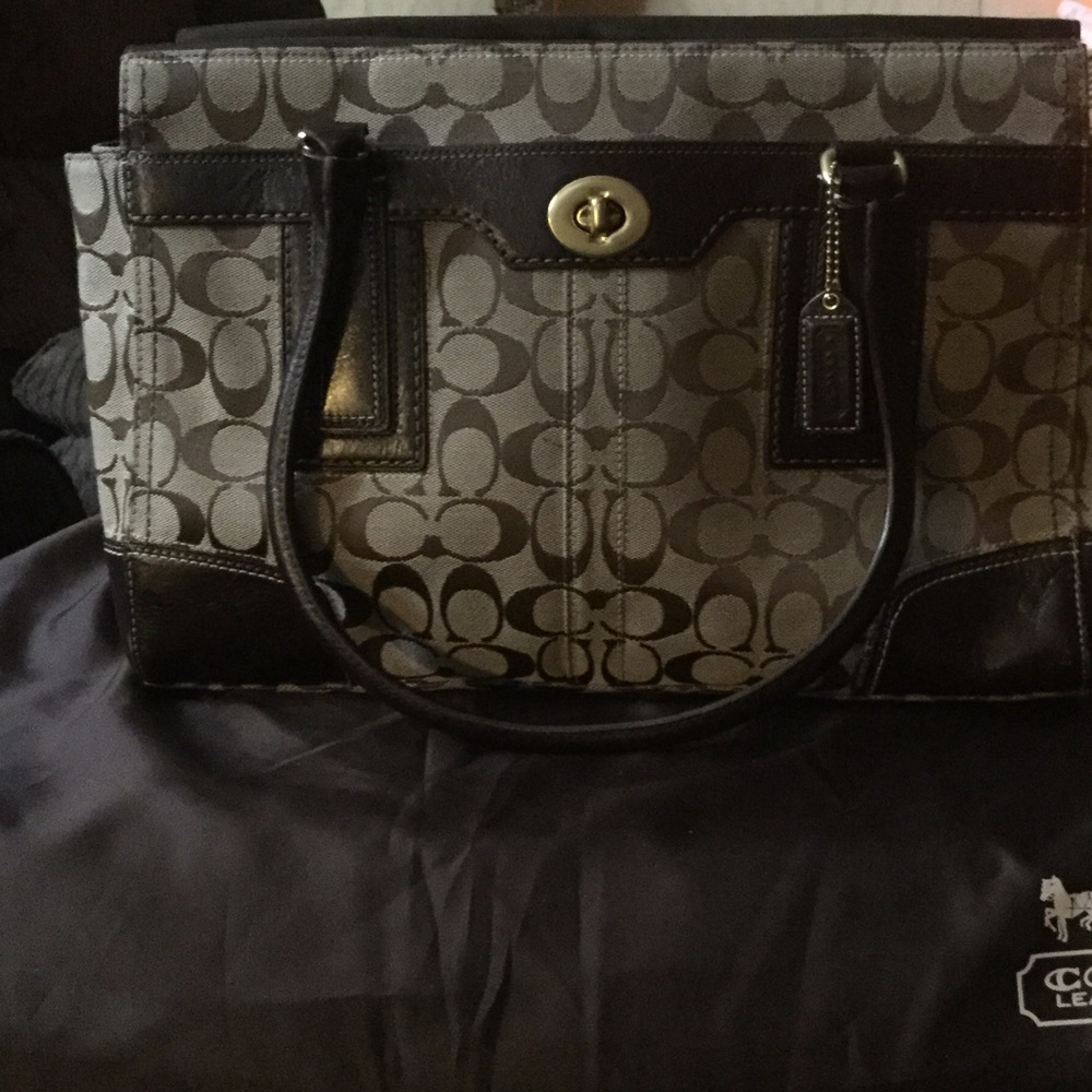 Authentic Coach Purse - Gem