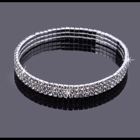 Jewelry Sexy Rhinestone Stretch Ankle Bracelet Poshmark