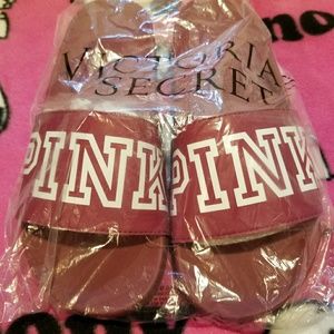 PINK Victoria's Secret | Shoes | Victorias Secret Pink Slides | Poshmark