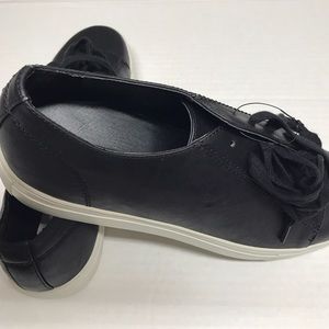 Express | Shoes | Express Mens Black Faux Leather Fashion Shoe Sz 9 ...
