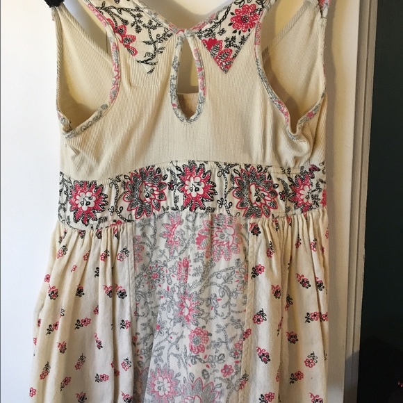 Free People | Tops | Free People Tank With Appliqu Detailing | Poshmark