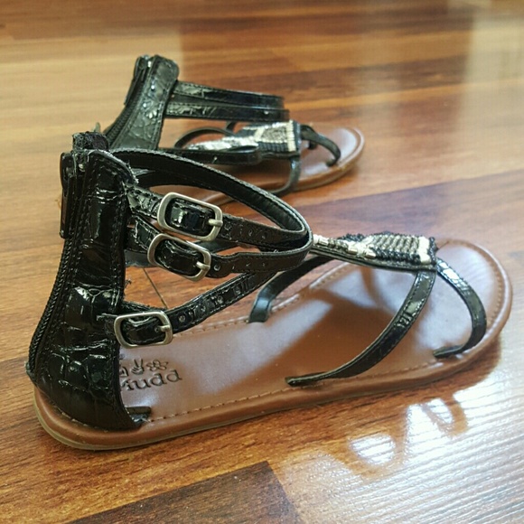 Mudd | Shoes | Girls Zipup Sandals | Poshmark