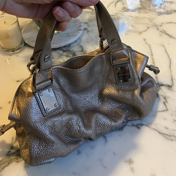 Michael Kors | Bags | Michael Kors Gold Metallic Mini Hand Bag | Poshmark