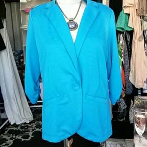 Style & Co. | Jackets & Coats | Blue Jacket | Poshmark