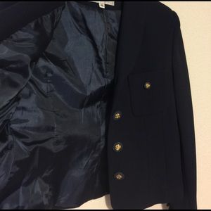 Jackets & Coats | Vintage Dark Blue Blazer | Poshmark