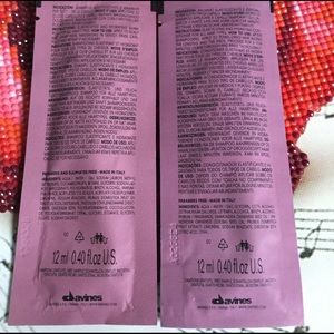 Other | Davines Naturaltech Replumping Hair Sample Kit | Poshmark