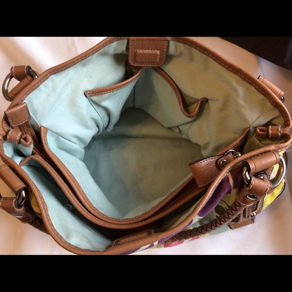 Fossil | Bags | Fossil Canvas Tote | Poshmark