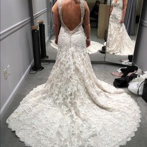 Dresses | Danielle Caprese Wedding Dress | Poshmark