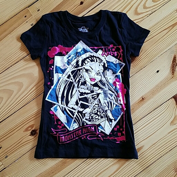 monster high | Shirts & Tops | Monster High Girls Top Xs 45 Nwt | Poshmark