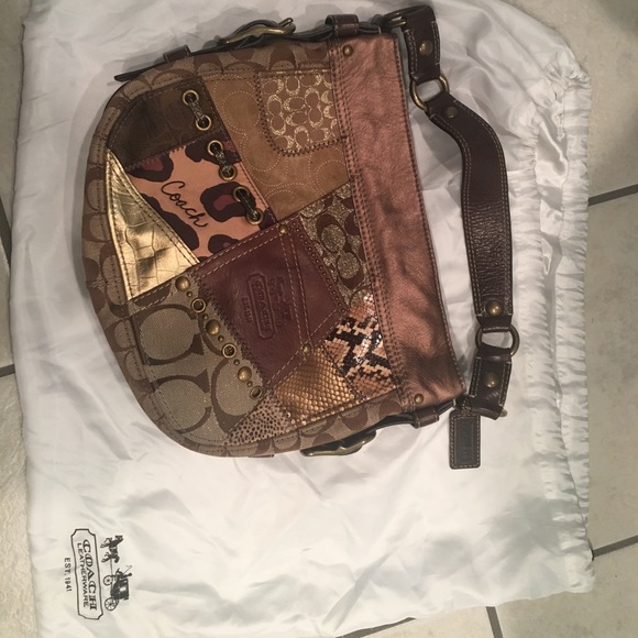 Coach | Bags | Authentic Coach Leather Patch Handbag | Poshmark