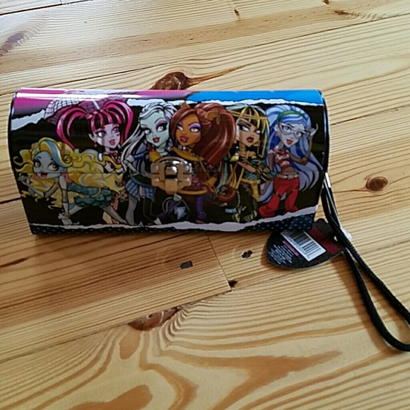 monster high | Accessories | Monster High Girls Tin Clutch Purse ...