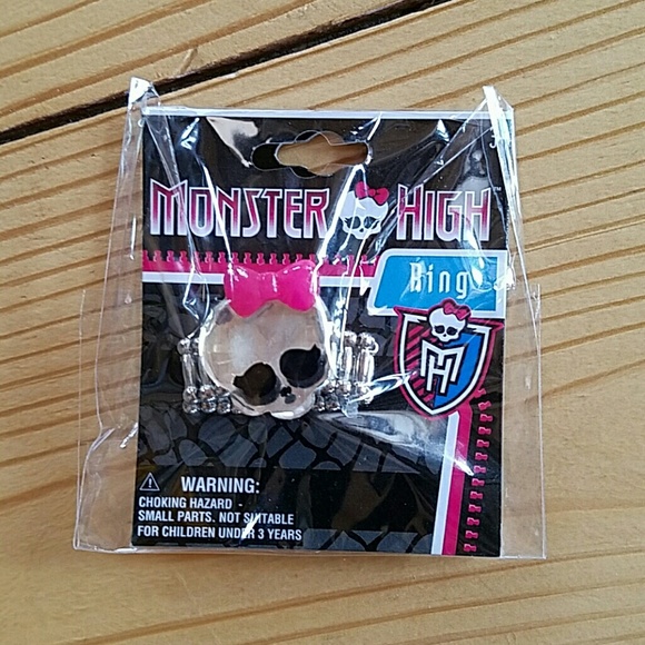 monster high | Accessories | Monster High Girls Skull Rings Nwt | Poshmark