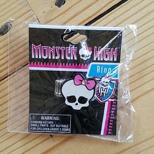 monster high | Accessories | Monster High Girls Skull Ring Nwt | Poshmark