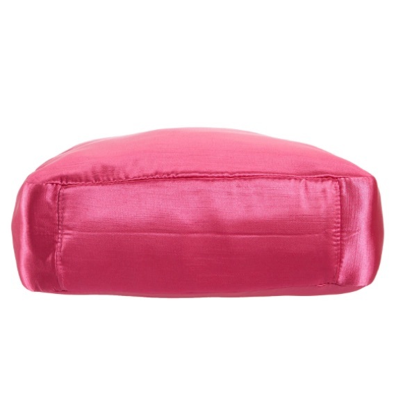 Toss Designs | Bags | Toss Designs Ruffle Satin Jacqueline Tote | Poshmark