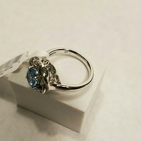 Simply Vera Vera Wang | Jewelry | Simply Vera Vera Wang Blue Topaz Ring ...
