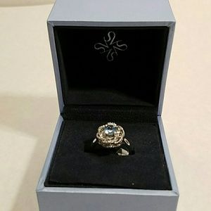 Simply Vera Vera Wang | Jewelry | Simply Vera Vera Wang Blue Topaz Ring ...