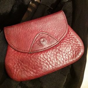 Bags | Vintage Buxton Burgundy Leather Coin Purse | Poshmark