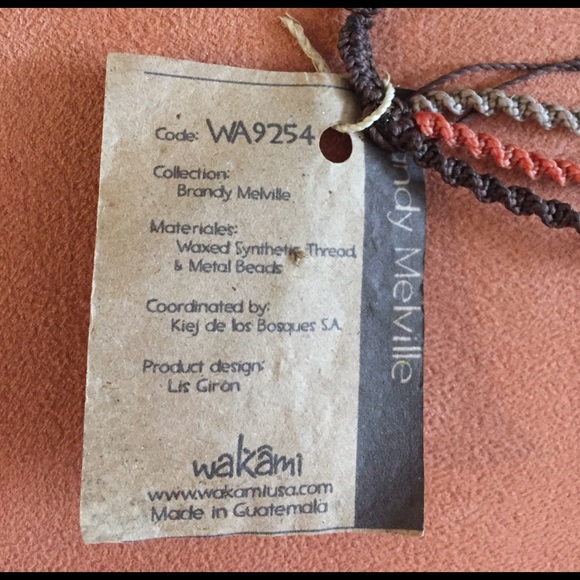 wakami | Jewelry | Wakami Multi Strand Corded Bracelets Guatemala ...
