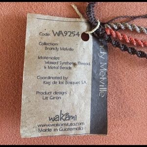 wakami | Jewelry | Wakami Multi Strand Corded Bracelets Guatemala ...