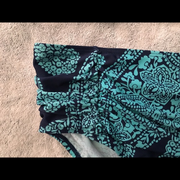 Jaclyn Smith | Swim | Nwt Jaclyn Smith Paisley Print Plus Swim Bottoms ...