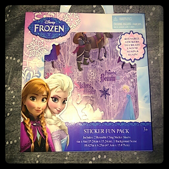 Disney | Accessories | Disney Frozen Sticker Fun Pack | Poshmark