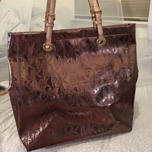 Michael Kors | Bags | Micheal Kors Rose Gold Tote | Poshmark