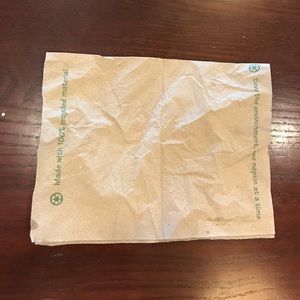 Other | Vintage Recycled Napkin | Poshmark