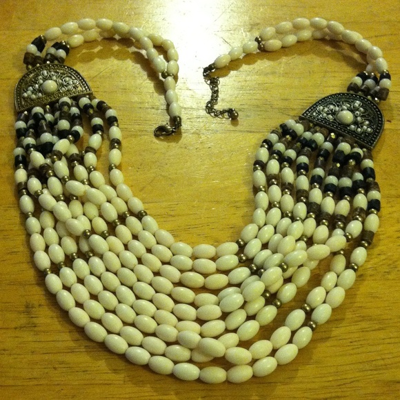 Vintage | Jewelry | Vintage Pip Beads Necklace | Poshmark