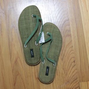 J. Crew | Shoes | J Crew Flip Flop Sandals Nwt | Poshmark